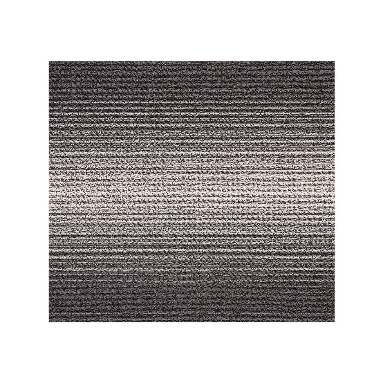 Fade Stripe Shag Mat Samples - Stone