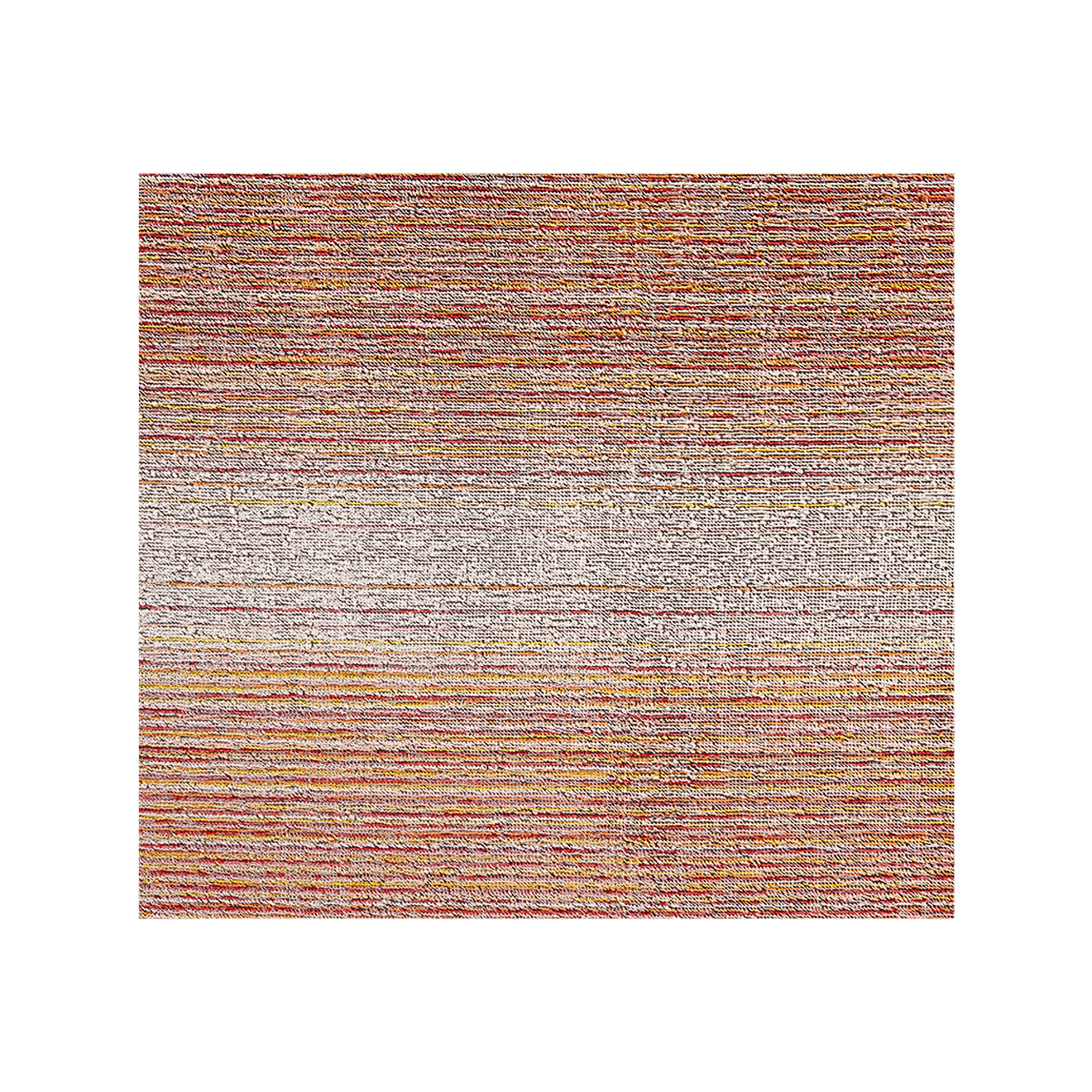 Fade Stripe Shag Mat Samples - Sunrise