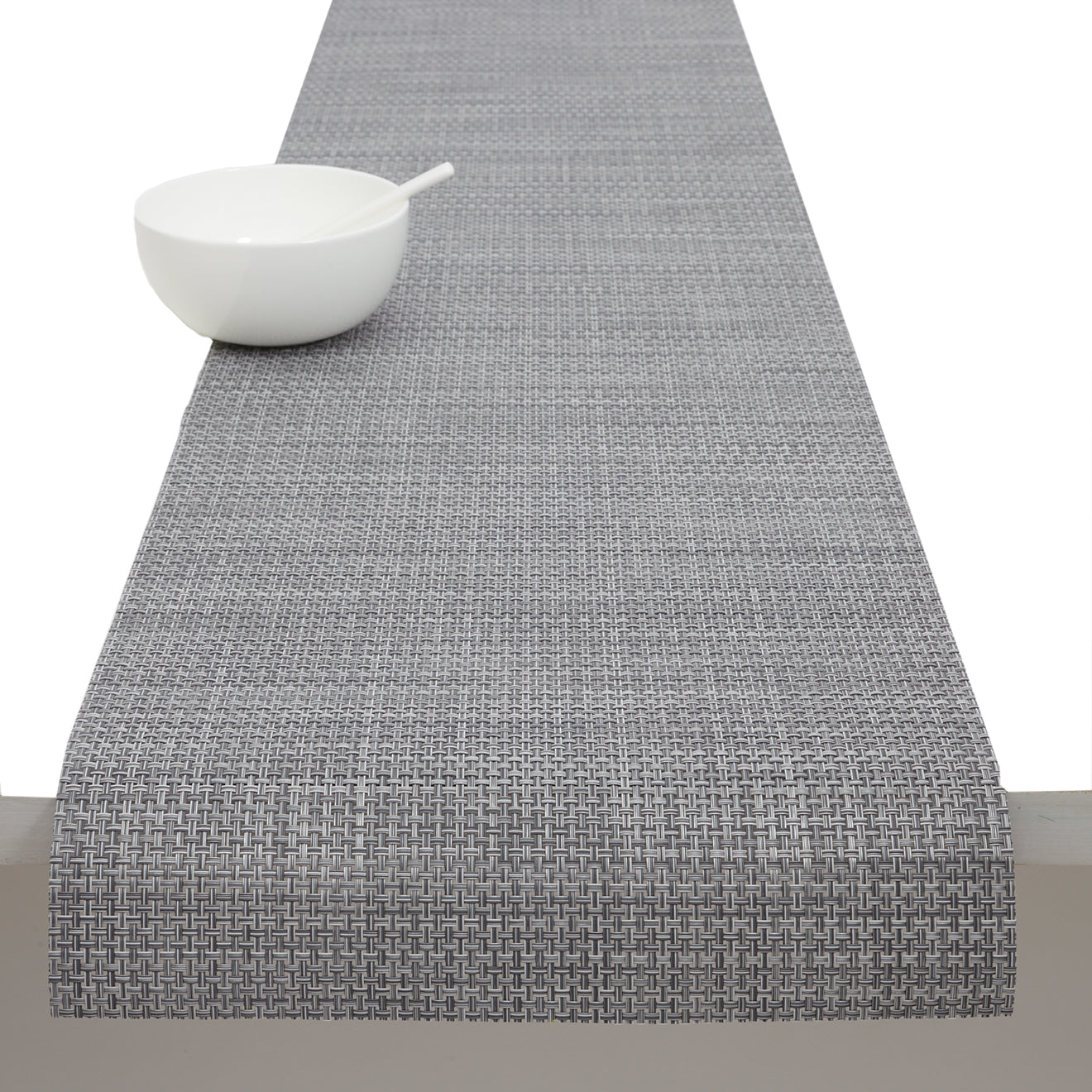 Basketweave Table Runners - Shadow
