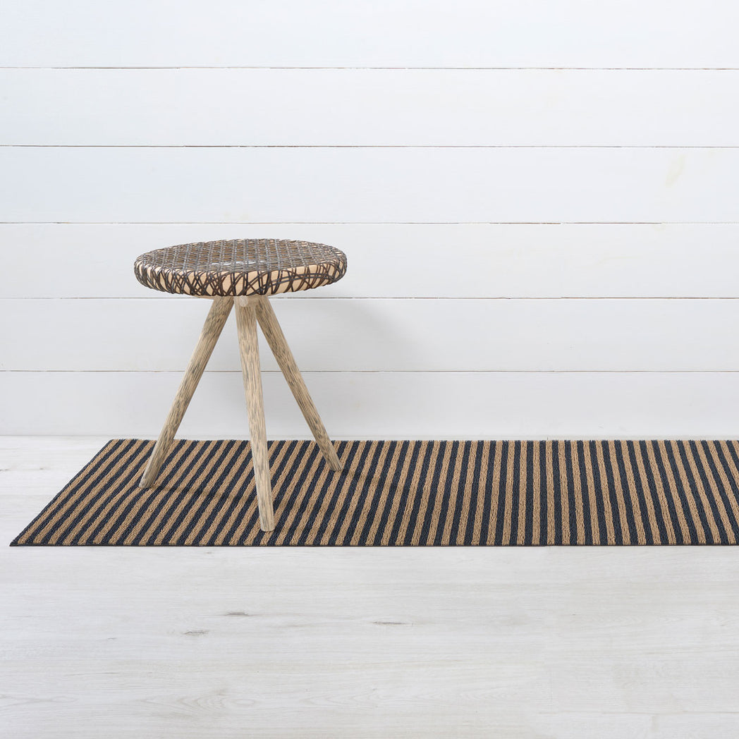 Breton Stripe Shag Mats - Coast