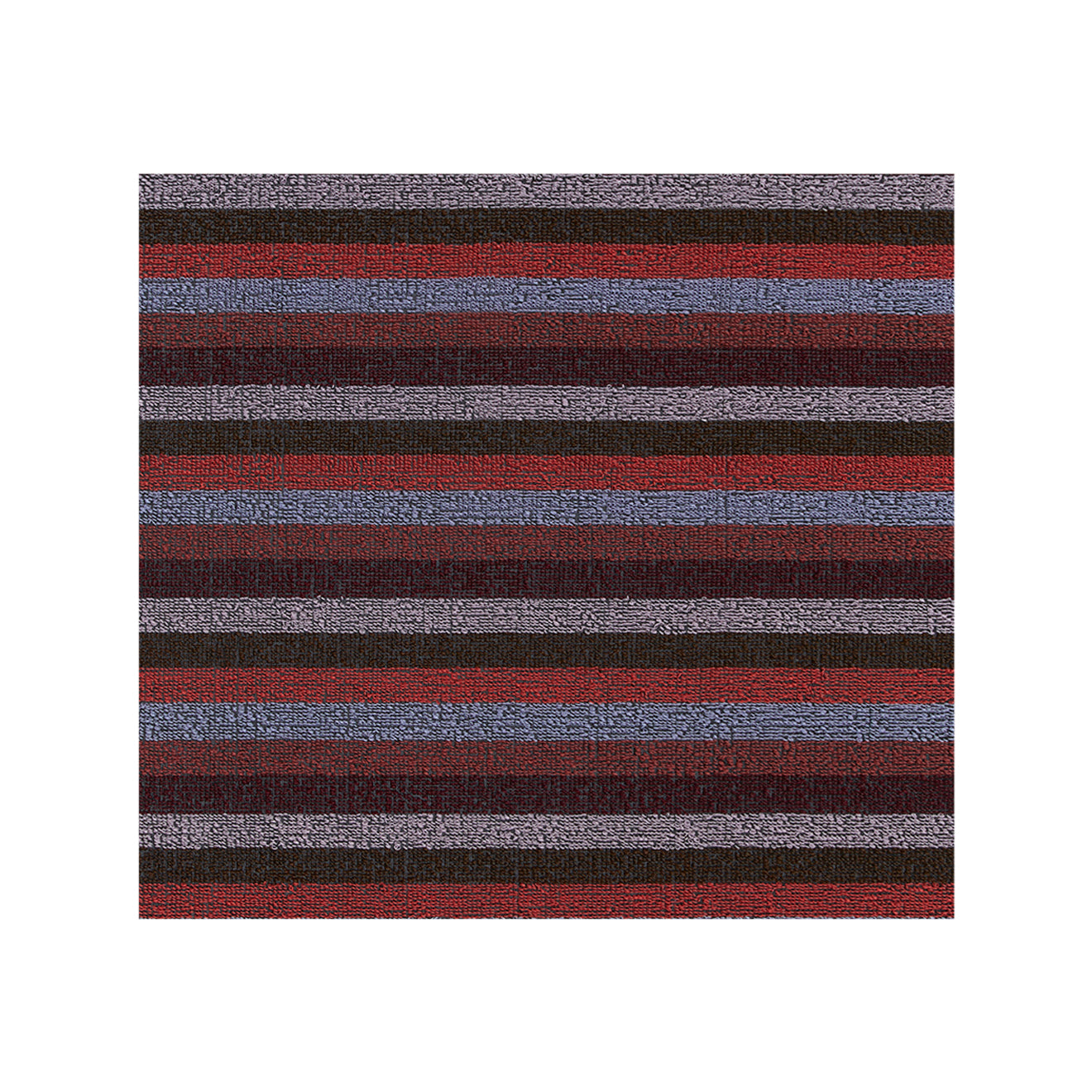 Even Stripe Shag Mat Samples