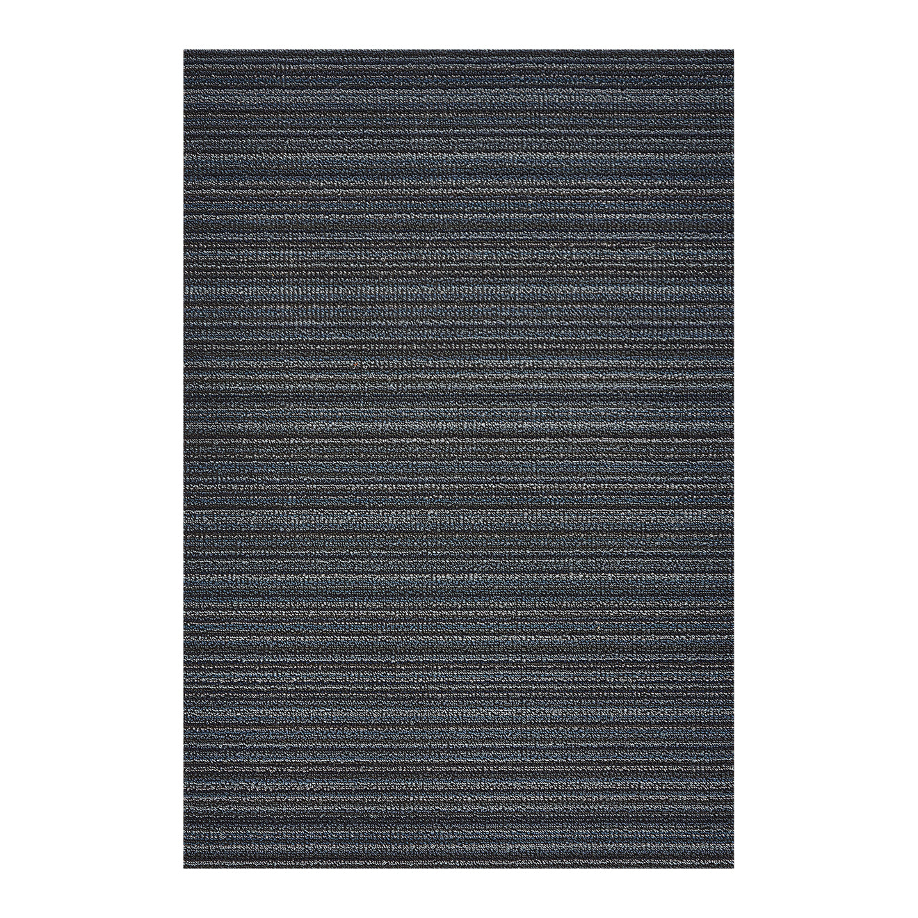 Skinny Stripe Shag Mats - Blue